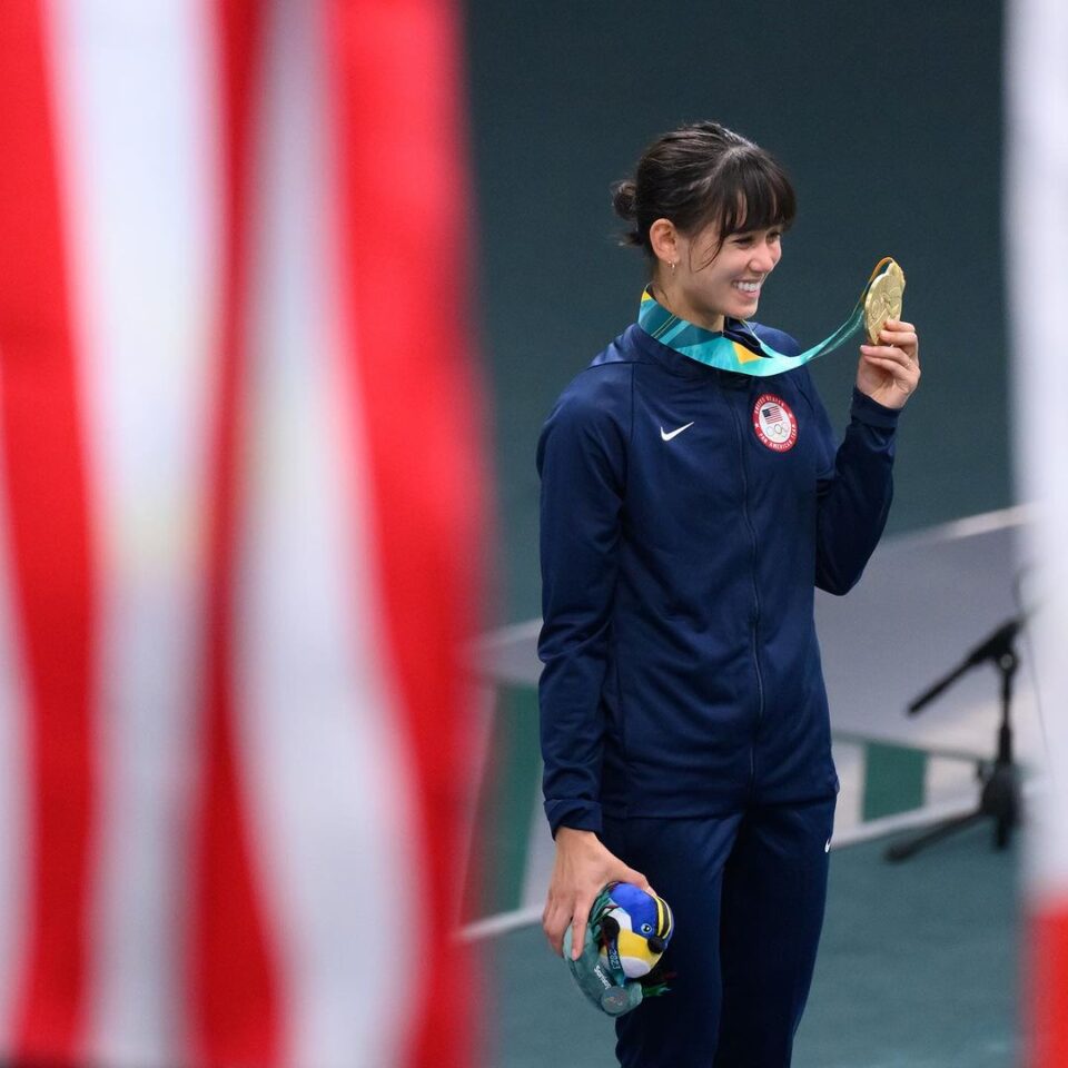 Fil-Am Lee Kiefer Wins Two Olympic Gold Medals