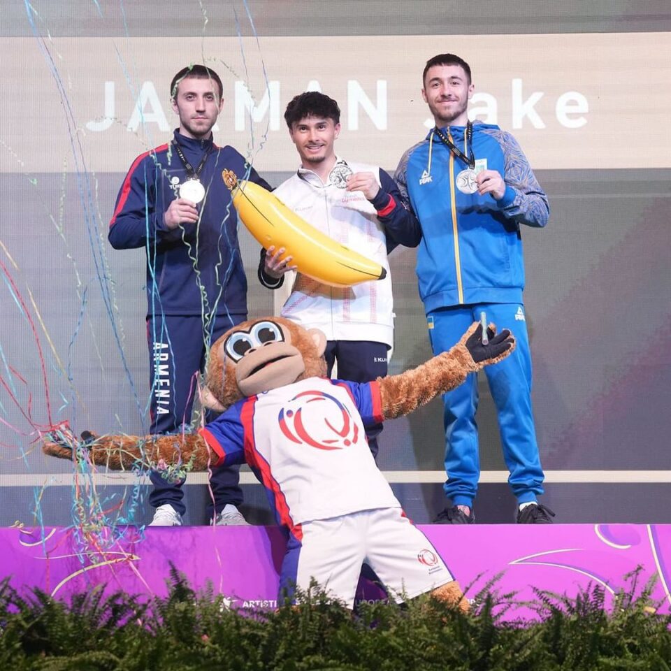 Fil-Brit Jake Jarman Ready To Rival Carlos Yulo