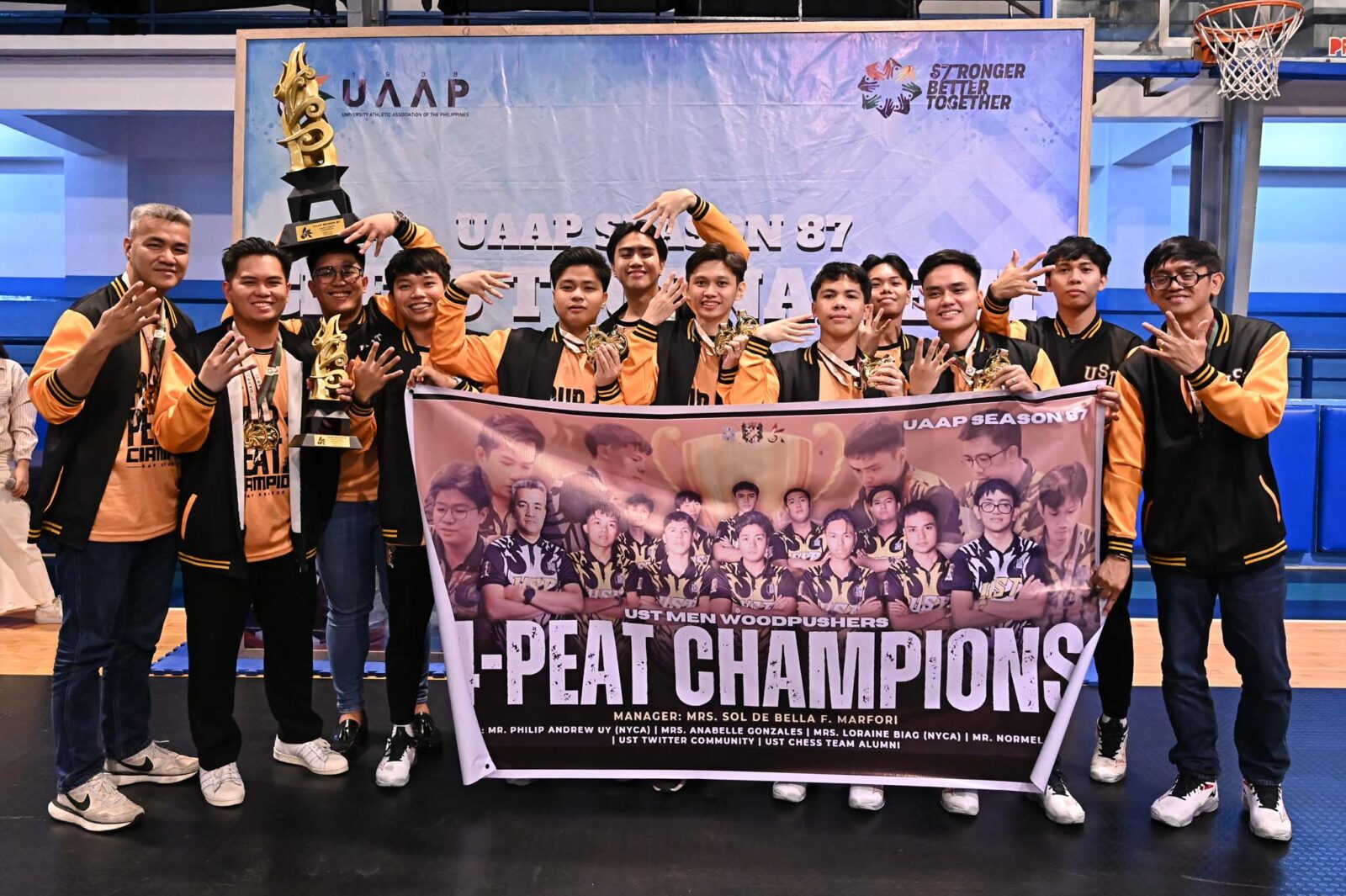UAAP Season 87 Chess: UST, FEU Score Championships