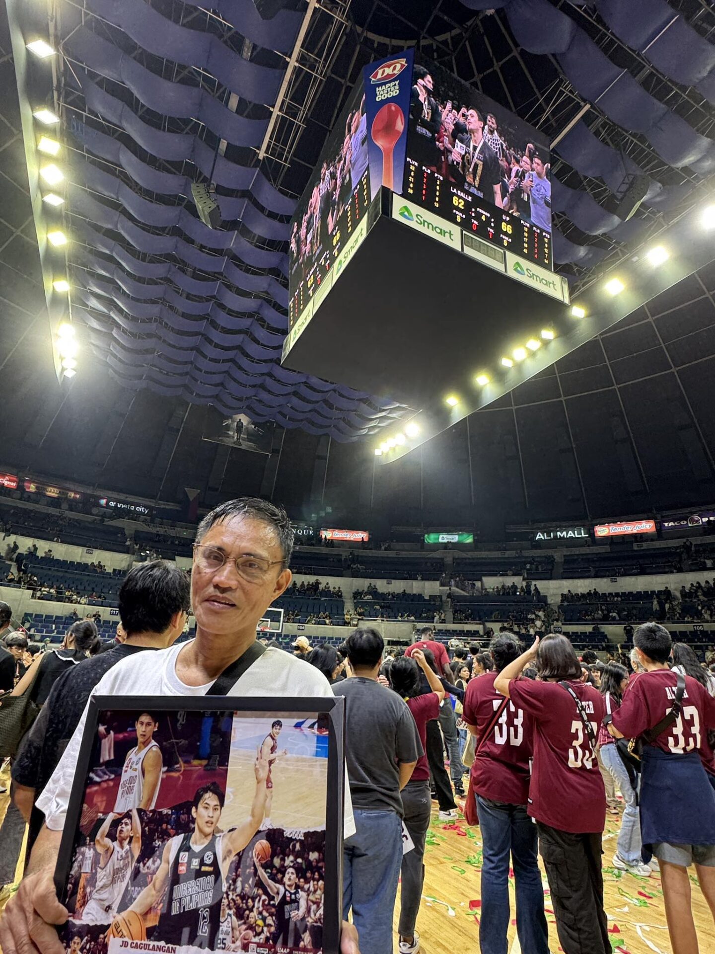 JD Cagulangan Dedicates Final UAAP Title To His Family