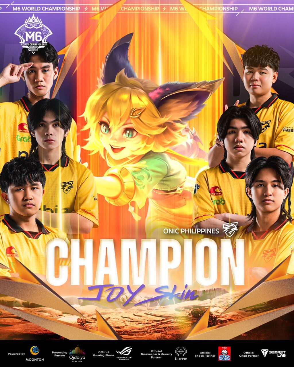 The ONIC Philippines Champion Skin Has Been Revealed