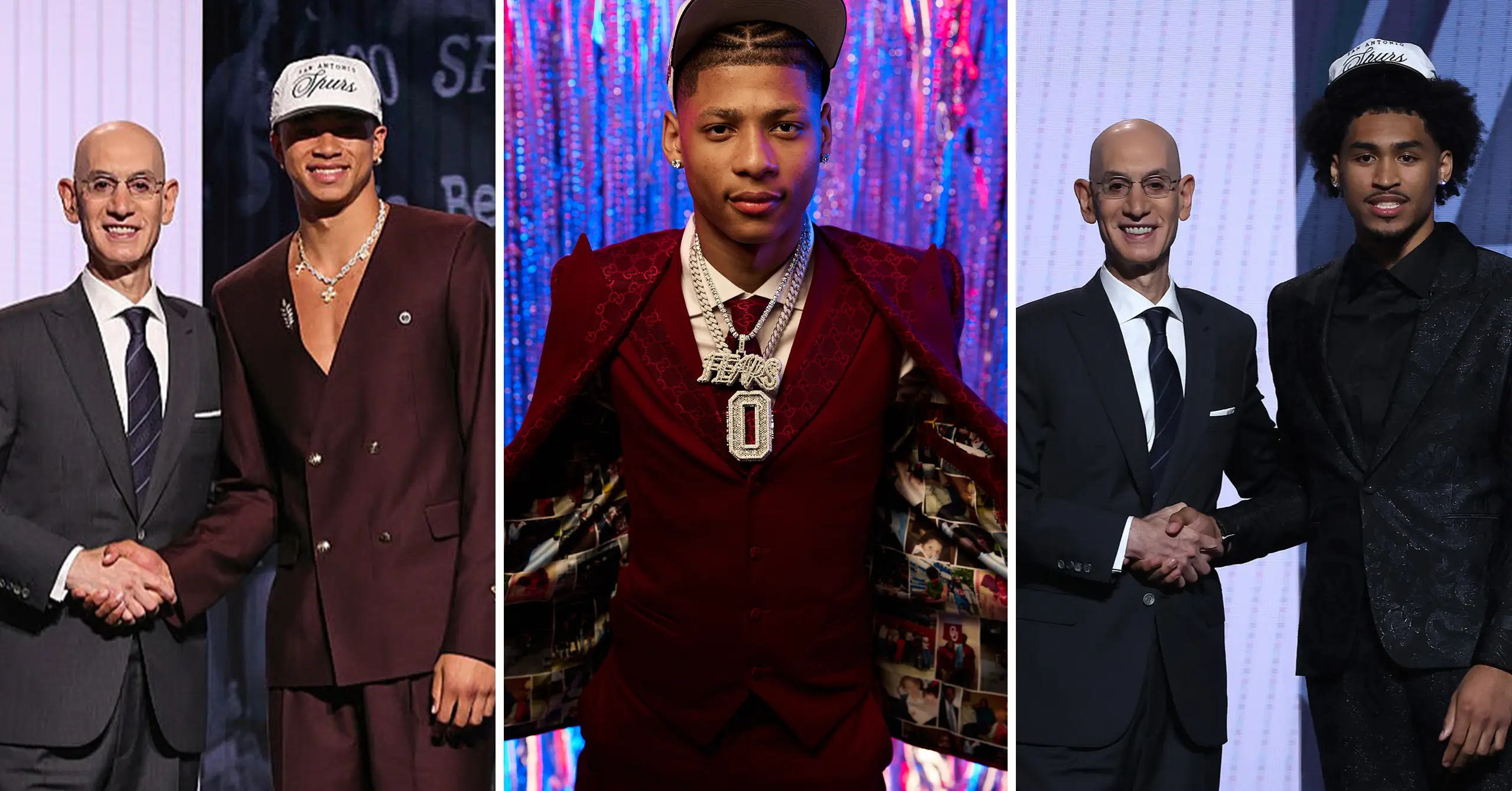 The 10 Freshest Suits from the 2025 NBA Draft