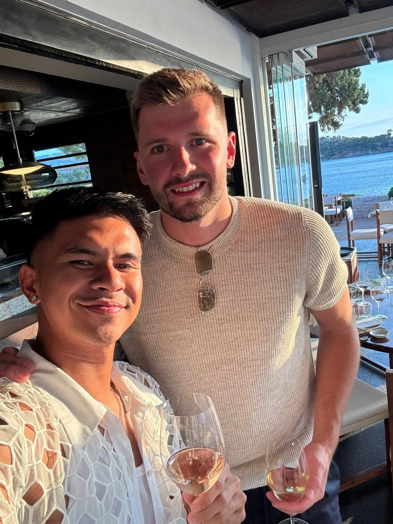 Kiefer Ravena Links Up with Basketball Royalty in Athens